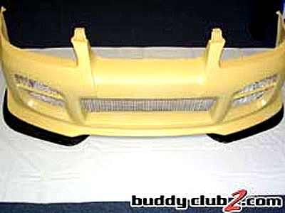 Front bumper splitter for Mitsubishi Lancer (1998 - 2000) › AVB Sports ...