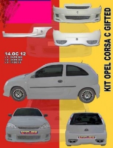 Bodykit for Opel Corsa (C 2000 - 2003) › AVB Sports car tuning & spare ...