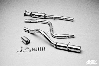 Exhaust for Honda Crx (1988 - 1991) › AVB Sports car tuning & spare parts