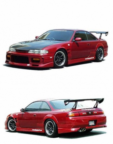 Bodykit for Nissan 180sx/200sx/240sx (1995 - 1998) › AVB Sports car ...